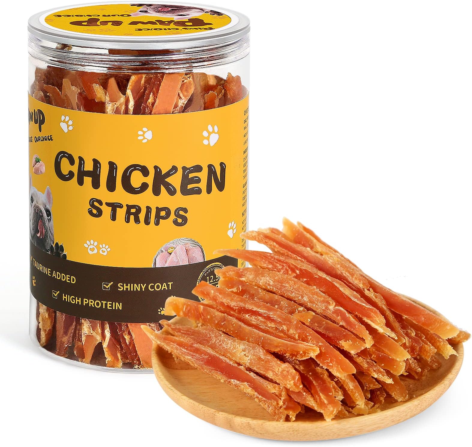 Amazon.com : Chicken Jerky Dog Treats 1.5 Lb - Human Grade Pet Snacks ...