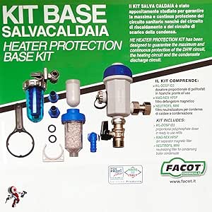 Kit salvacaldaia dosatore polifosfati Filtro defangatore magnetico Filtro neutralizzatore per ...