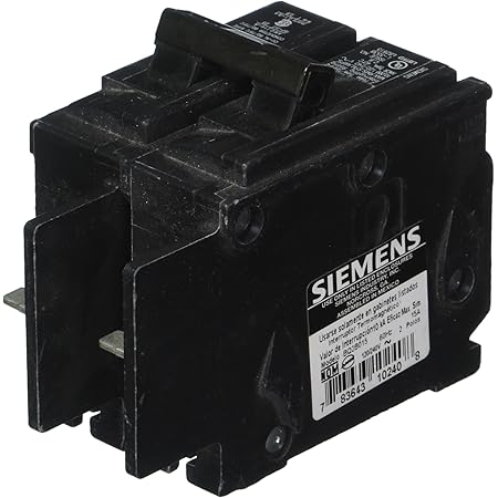Siemens BQ2B100 100-Amp Double Pole 120/240-Volt 10KAIC Lug Out Breaker ...