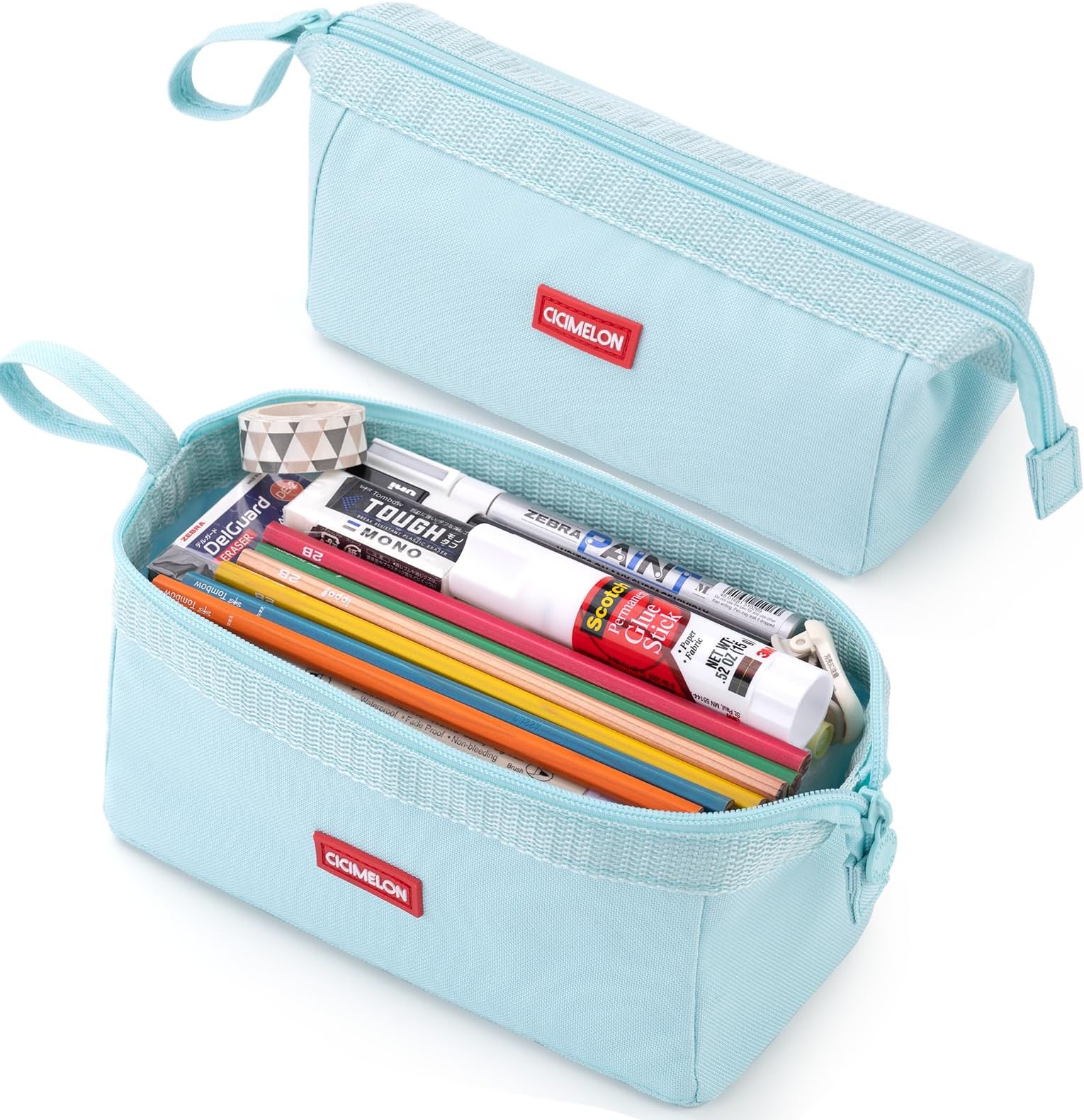 Amazon.com : iSuperb Small Pencil Case Pencil Pouch Cute Pen Holder ...