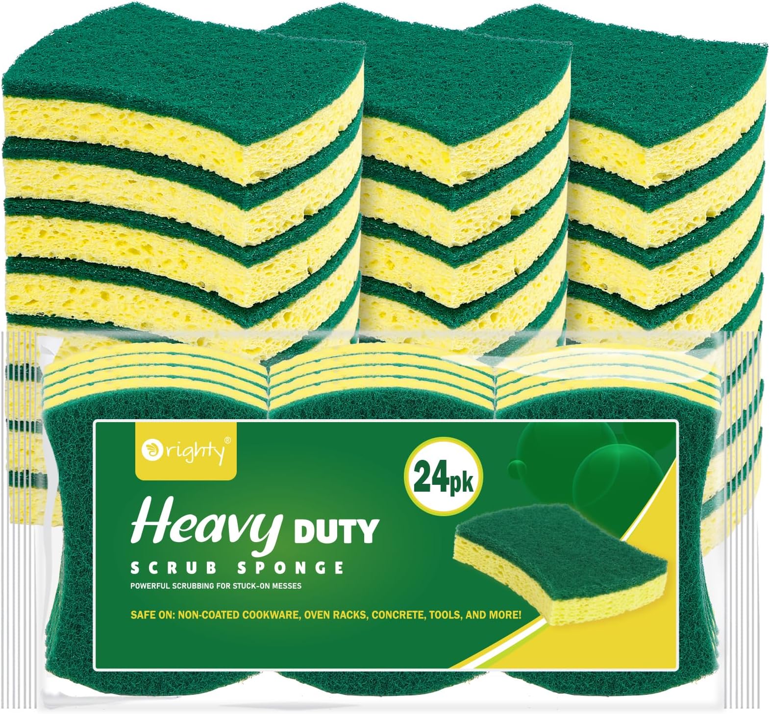 Amazon.com: Kitchen Cleaning Sponge,Eco Non-scratch for Dish,Scrub ...