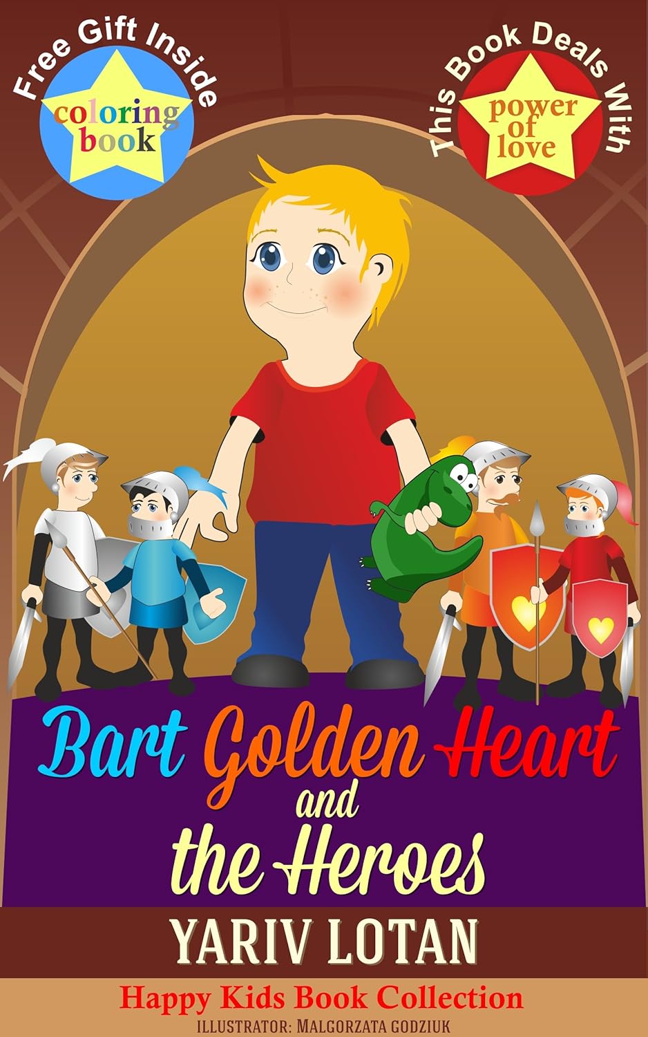 Amazon.com: Children's Book: Bart Golden Heart and the Heroes (Happy ...