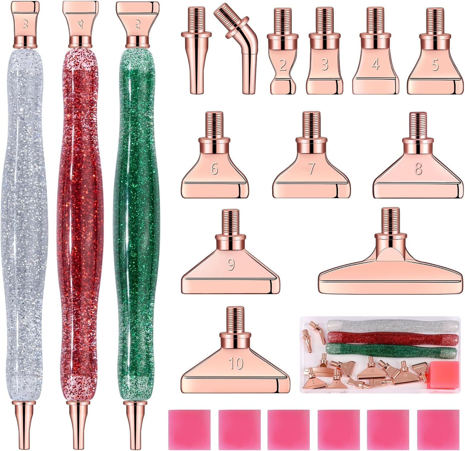 Souarts 5D Diamond Painting Zubehör Stift Set, Weihnachten Drill Pen ...