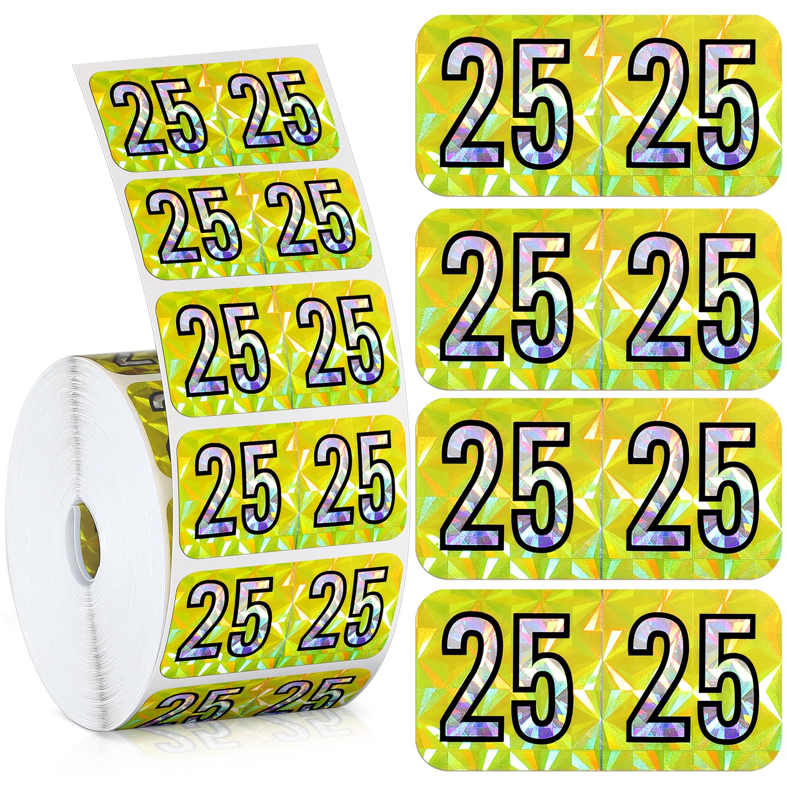 Amazon.com : Teling 500 Pcs 2025 Year Stickers File Folder Year Labels ...