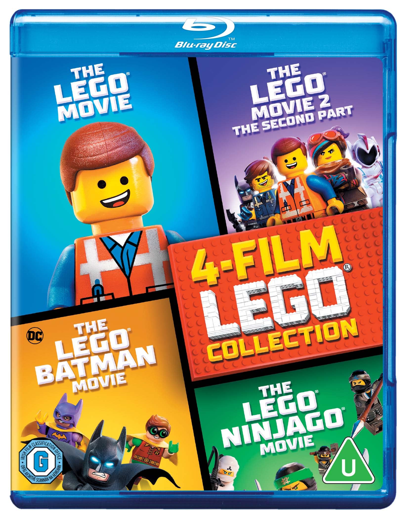 LEGO 4-Film Collection [Blu-Ray] [2014] [2023] [Region Free]: Amazon.de ...