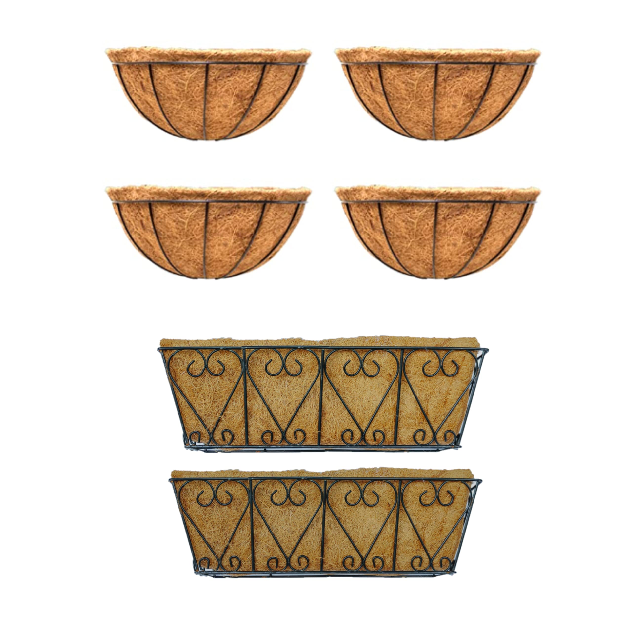 Amazon.com: Maxona Bundle Set 12 inch + 16 inch Wall Hanging Planter ...