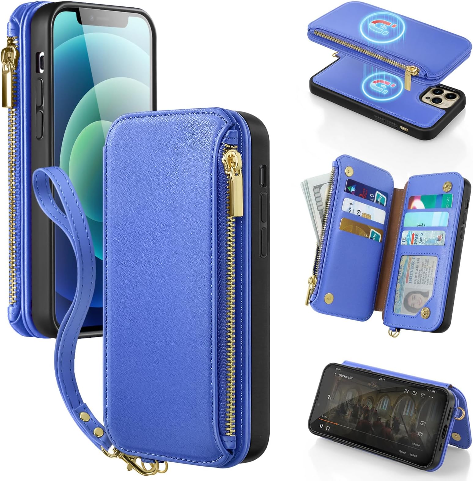 Amazon.com: Antsturdy 2 in 1 Detachable for iPhone 14 Pro Max Wallet ...