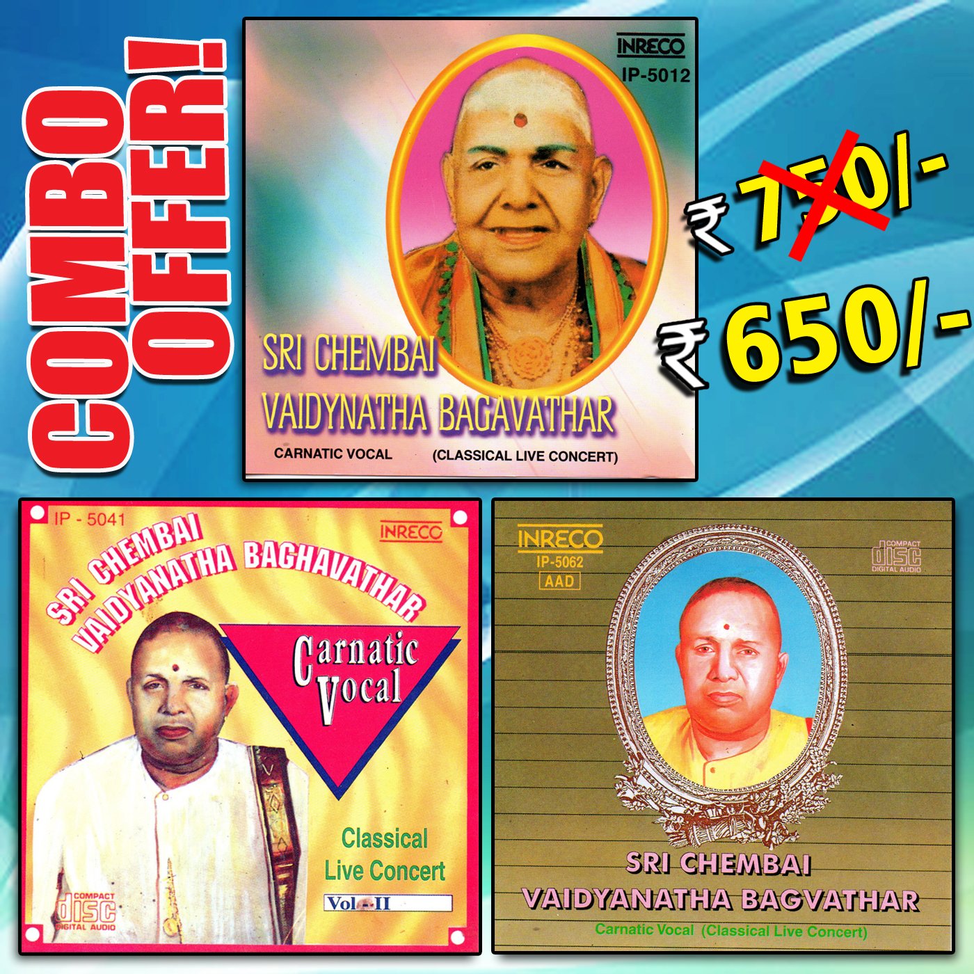 Buy Sri Chembai Vaidyanatha Bagavathar Online at Low Prices in India ...