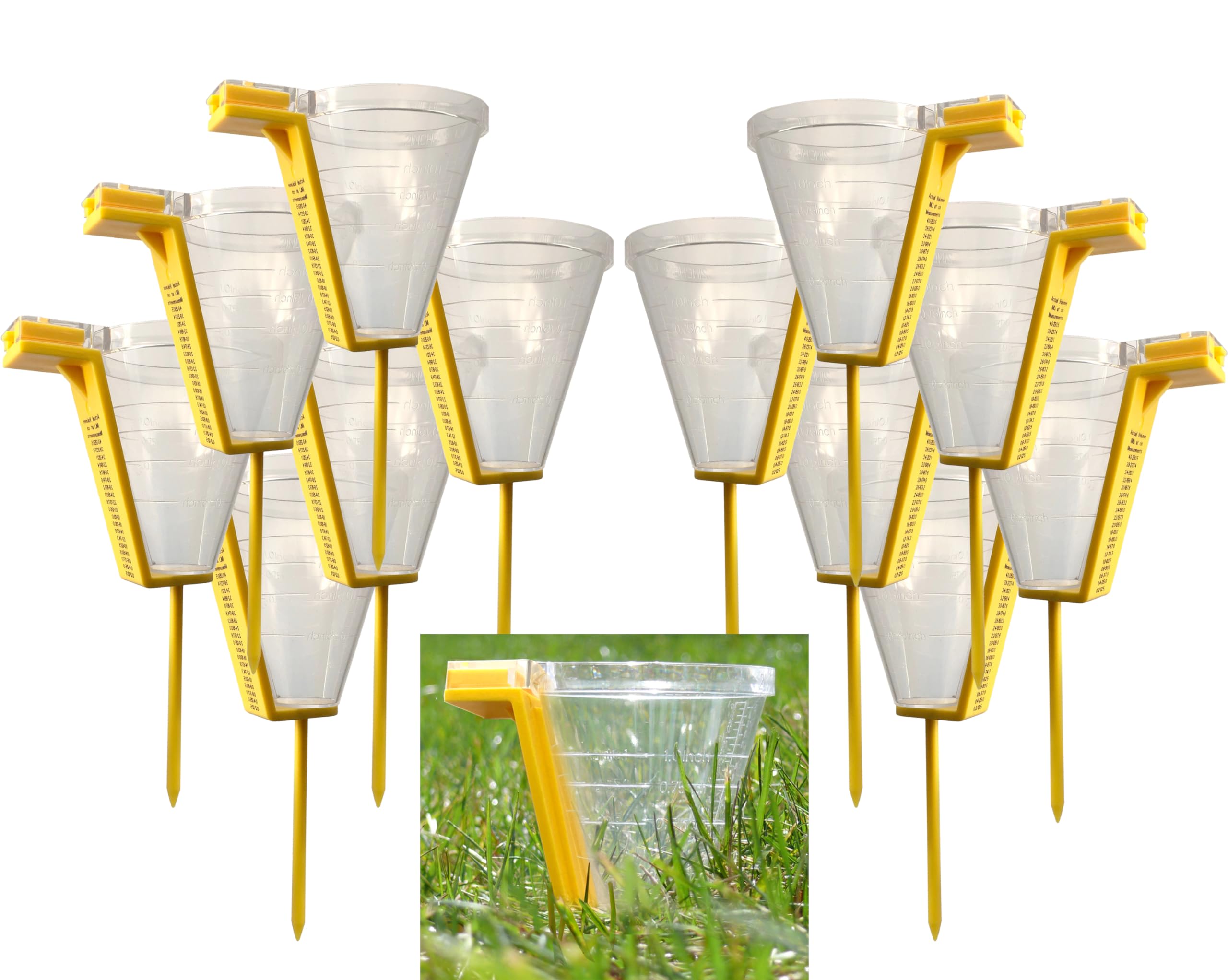 Amazon.com : Pro Irrigation Catch Cups Extremely Accurate Outdoor ...