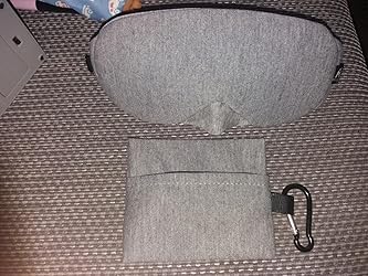 Mavogel Cotton Sleep Eye Mask - Updated Design Light Blocking Soft and ...