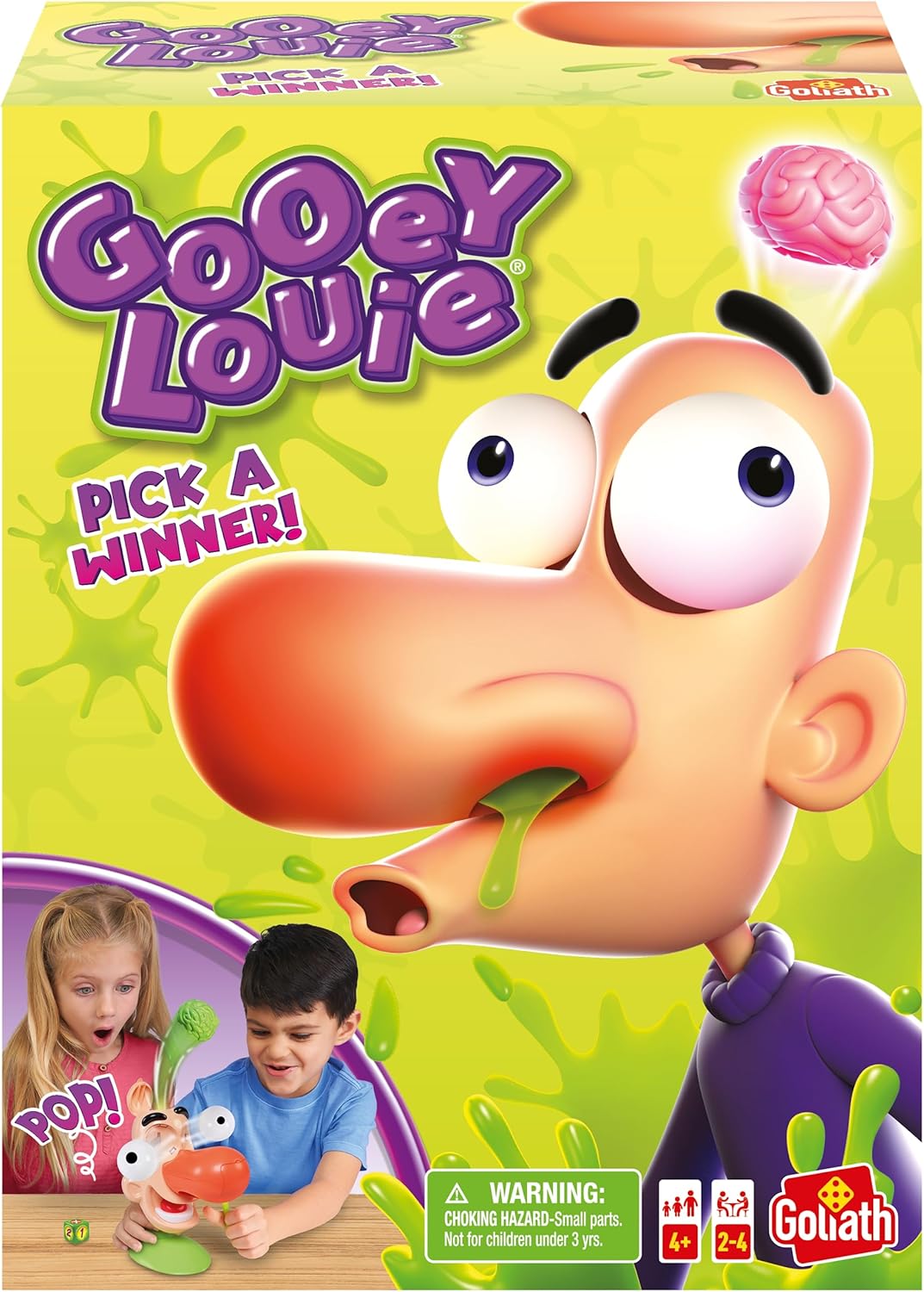 Goliath Games Gooey Louie: Pick a Winner! | New & Improved Bogey ...