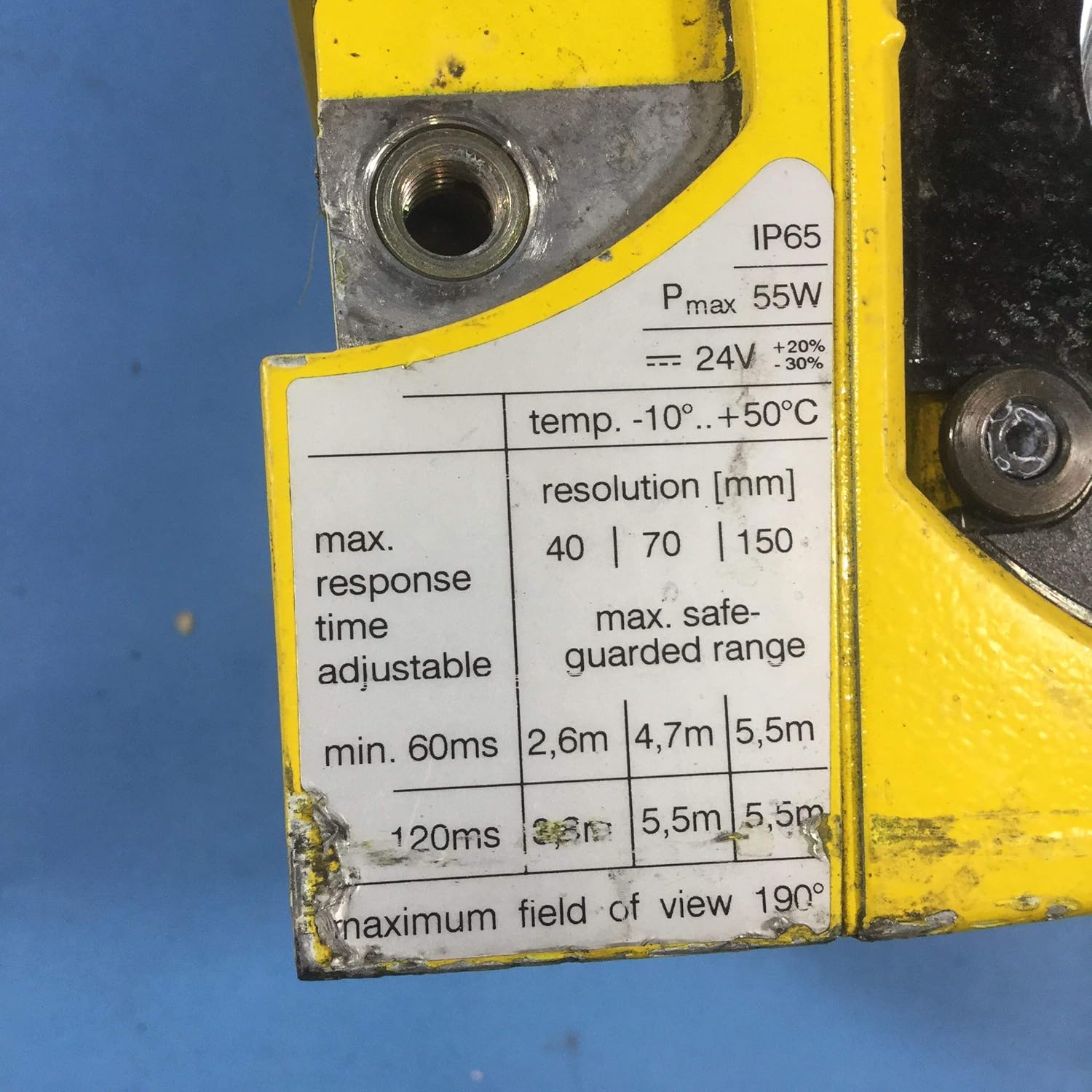 Amazon.com: Sick S30a-6011Ba, Safety Laser Scanner, Ip65, 55W, 24V S30a ...