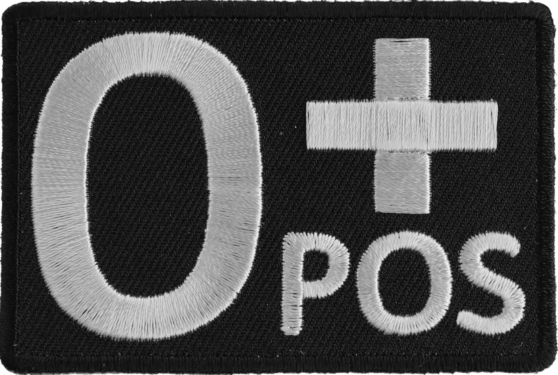 Amazon.com: O Positive Blood Type Patch, Iron on Patch, Embroidered ...