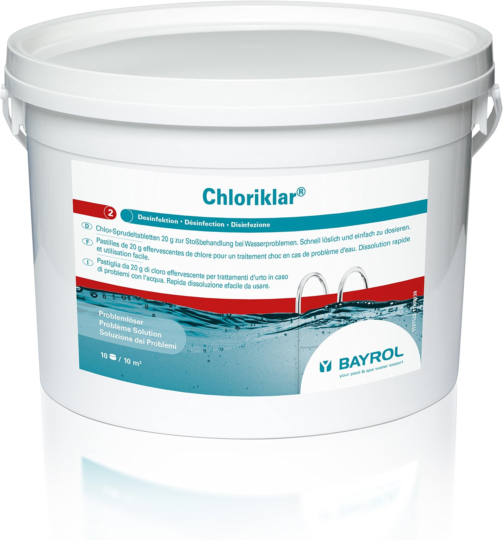 BAYROL Chlorifix 5 kg - Chlorgranulat Pool zur Schockchlorung bei ...