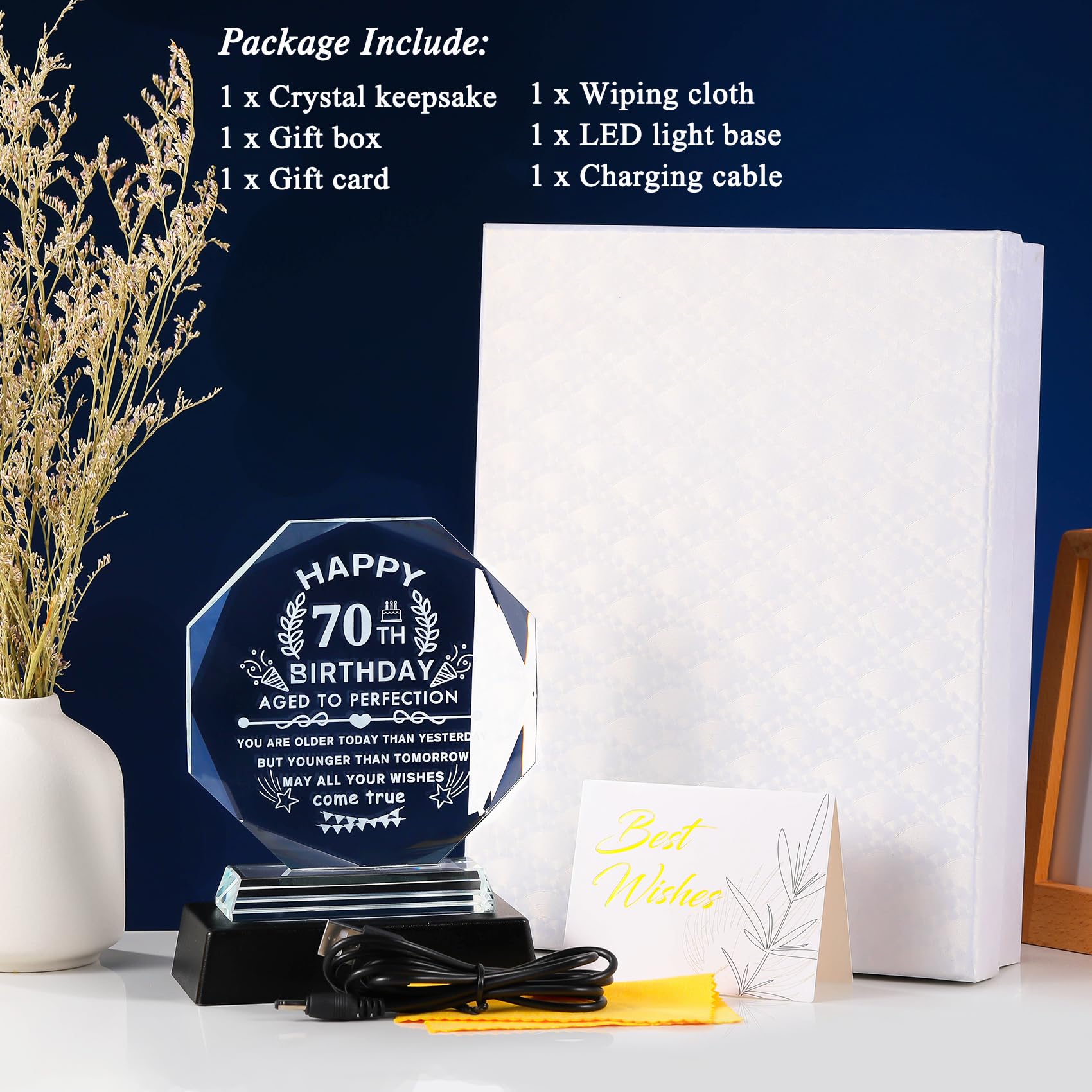 Snapklik.com : YWHL 70th Birthday Gifts For Men Women Unique Gifts For ...