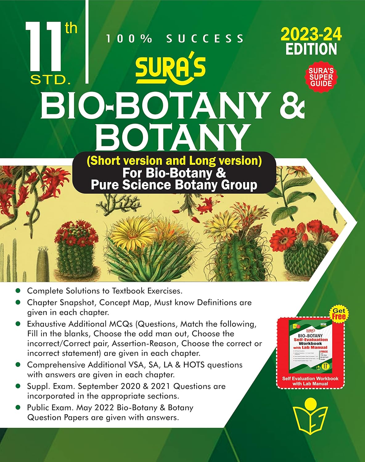 SURA`S 11th Standard Bio-Botany and Botany Short and Long Version ...