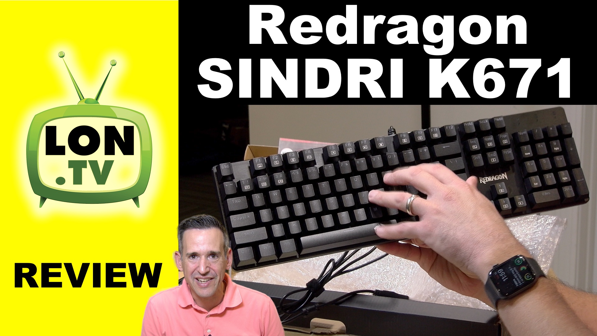 Watch Redragon Sindri K671 Quick Review! on Amazon Live