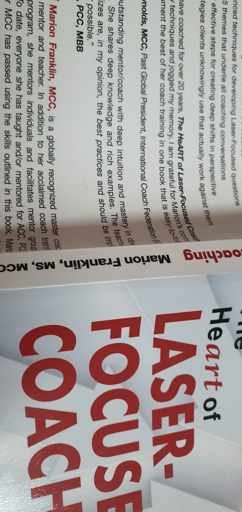 The HeART of Laser-Focused Coaching: A Revolutionary Approach to Masterful Coaching (Personal ...