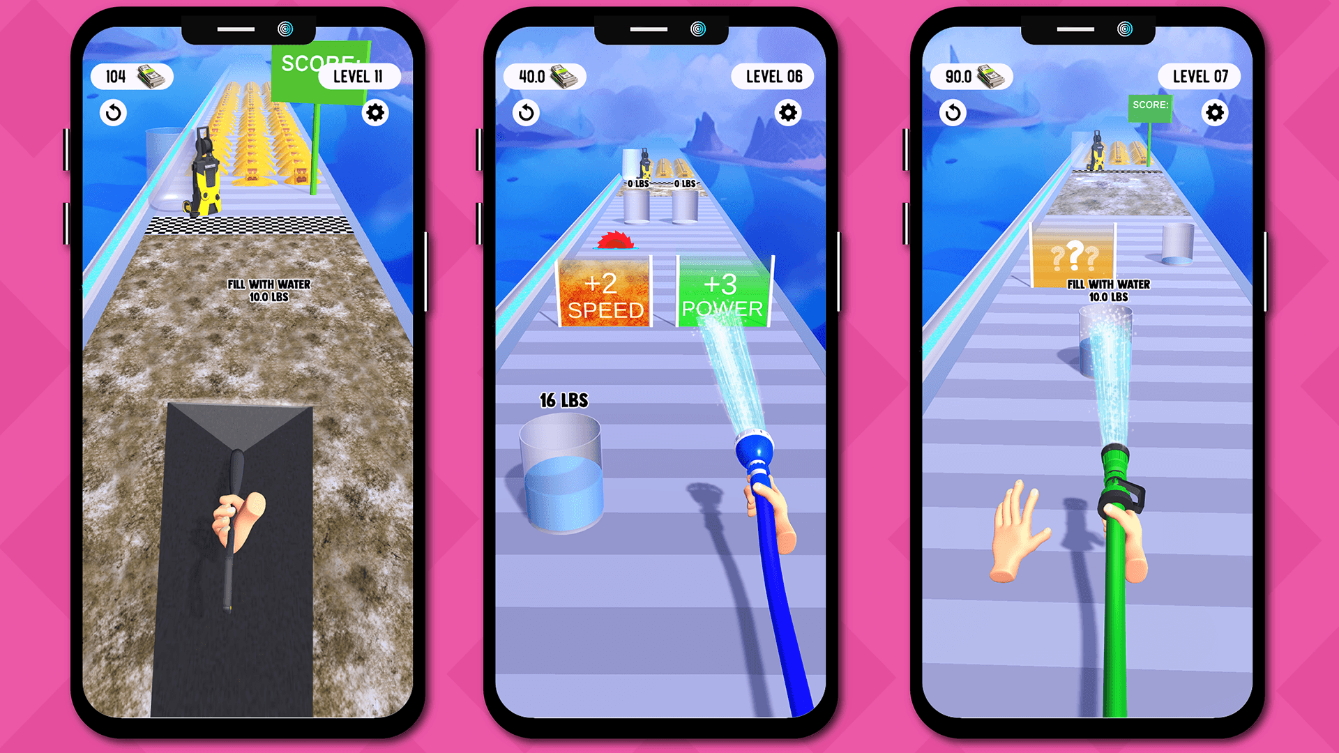 Pressure Cleaning Rush! Power Washer Run 3D - Washing Runner Deep Wash ...