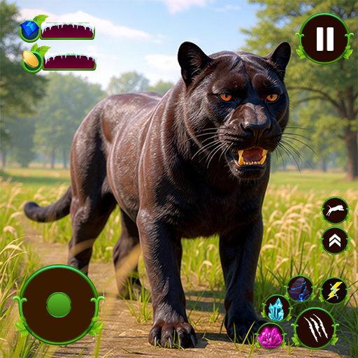 Wild Panther Family Life Simulator Games – Black Panther, Cougar ...