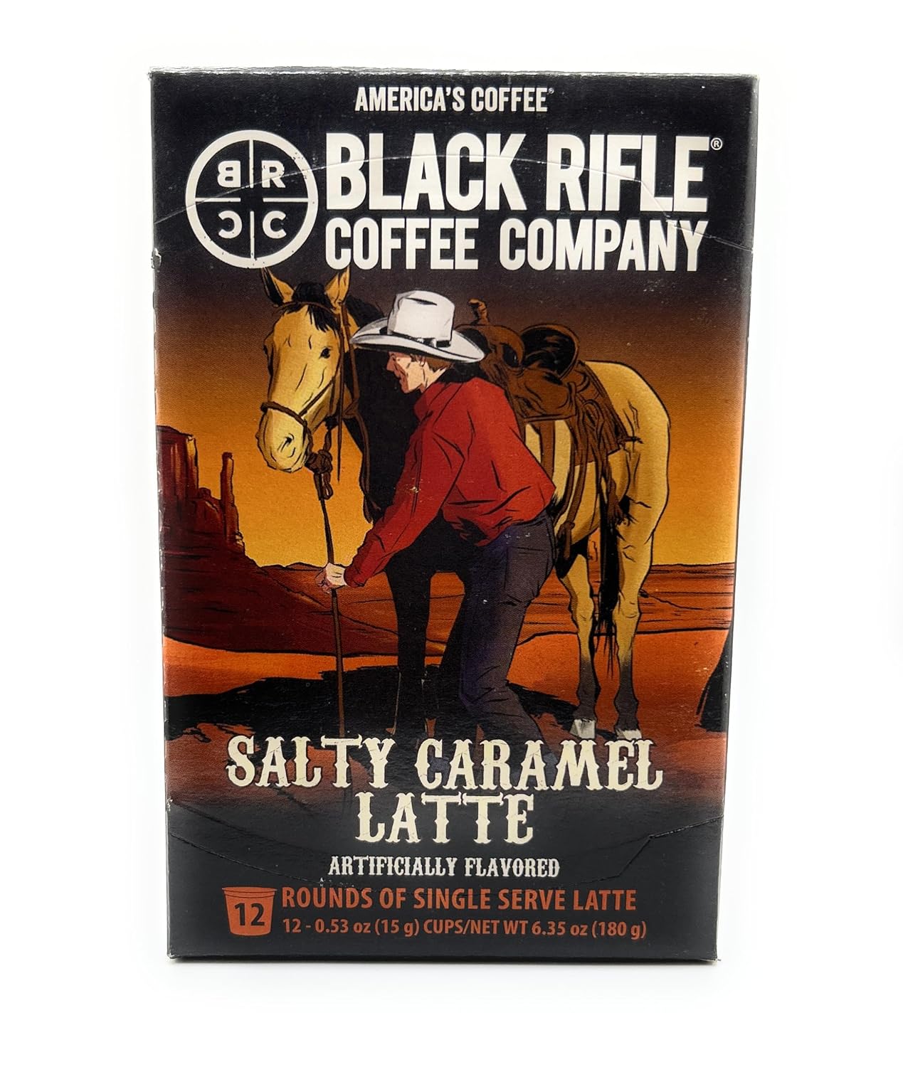 Amazon.com: Black Rifle Coffee Company Salty Caramel, 12 Count, Medium ...