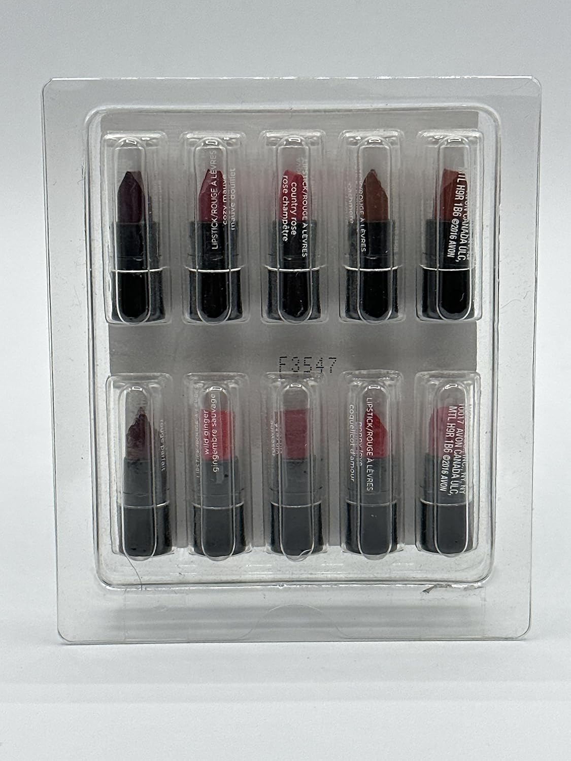 Amazon.com : Avon True Color lipstick 10 samples pcs F2856 pack #1 ...