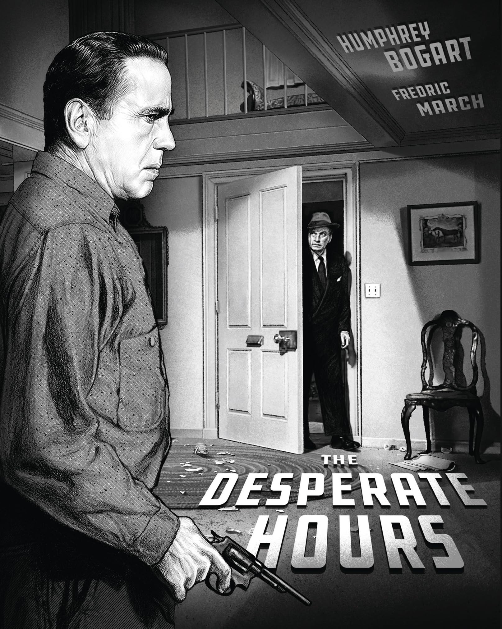Amazon.com: The Desperate Hours : Humphrey Bogart, Fredric March ...
