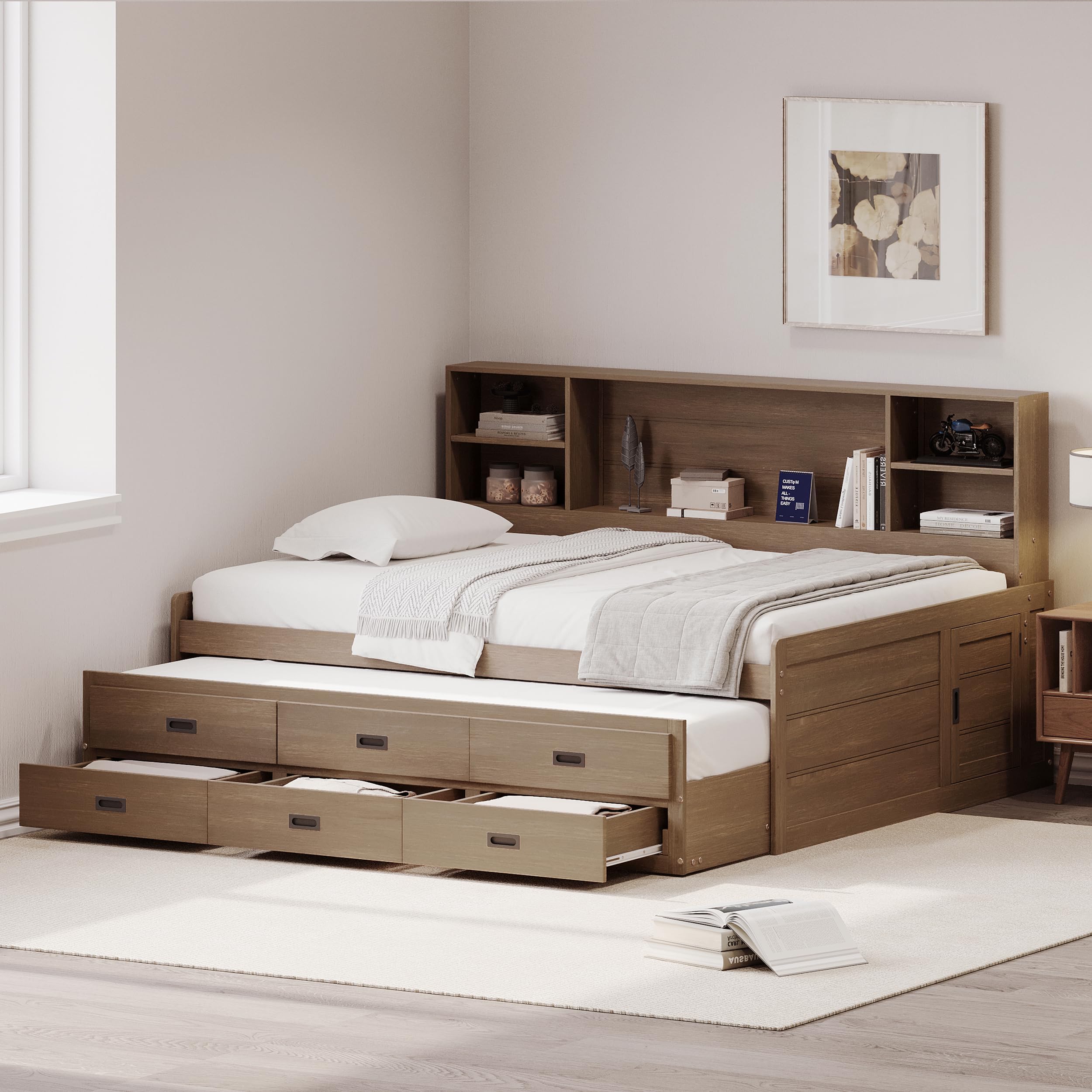 Captain Bed With Storage