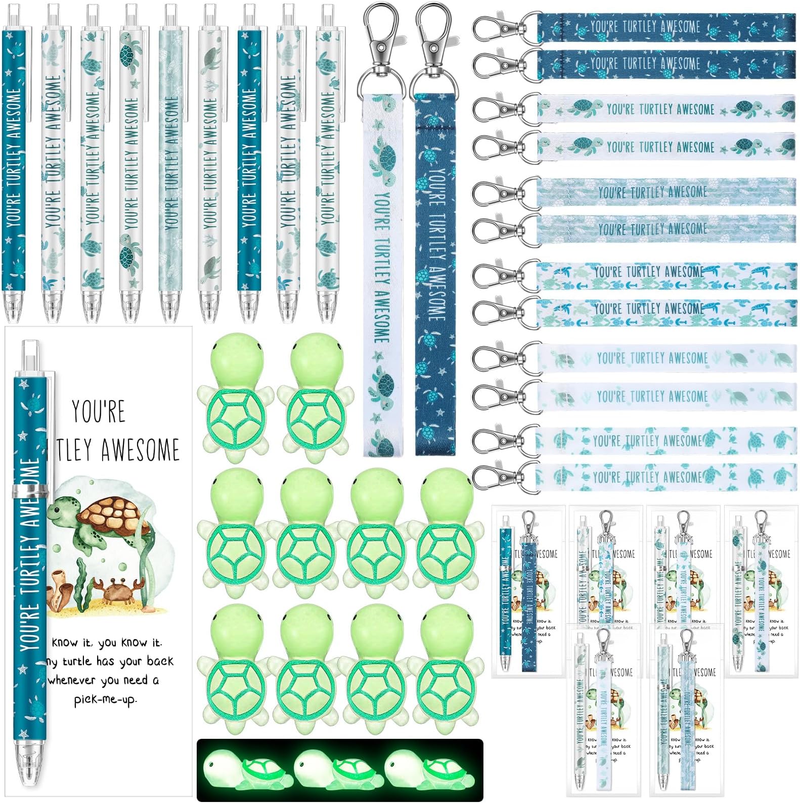 Amazon.com : Sayglossy 36 Set Positive Bee Gifts Bulk Pens Luminous ...