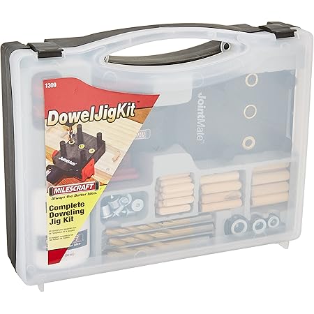Milescraft 1309 DowelJigKit - Complete Doweling Kit with Dowel Pins and ...