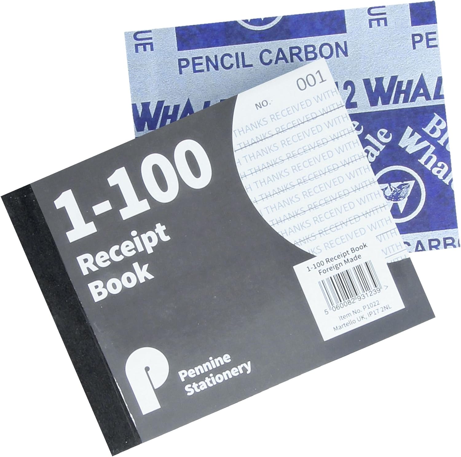 A6 Carbon Copy Receipt Book | 100 Pages : Amazon.co.uk: Stationery ...