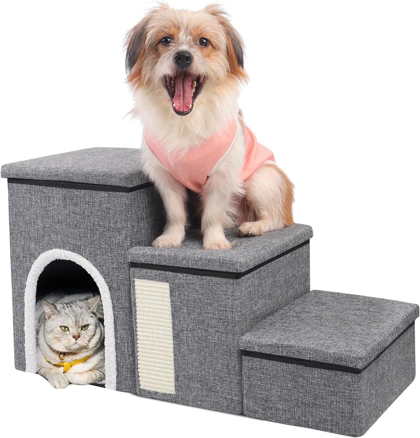 Amazon.com : Dog Stairs for Small Dogs, 31" Dog Steps to Beds Couch ...