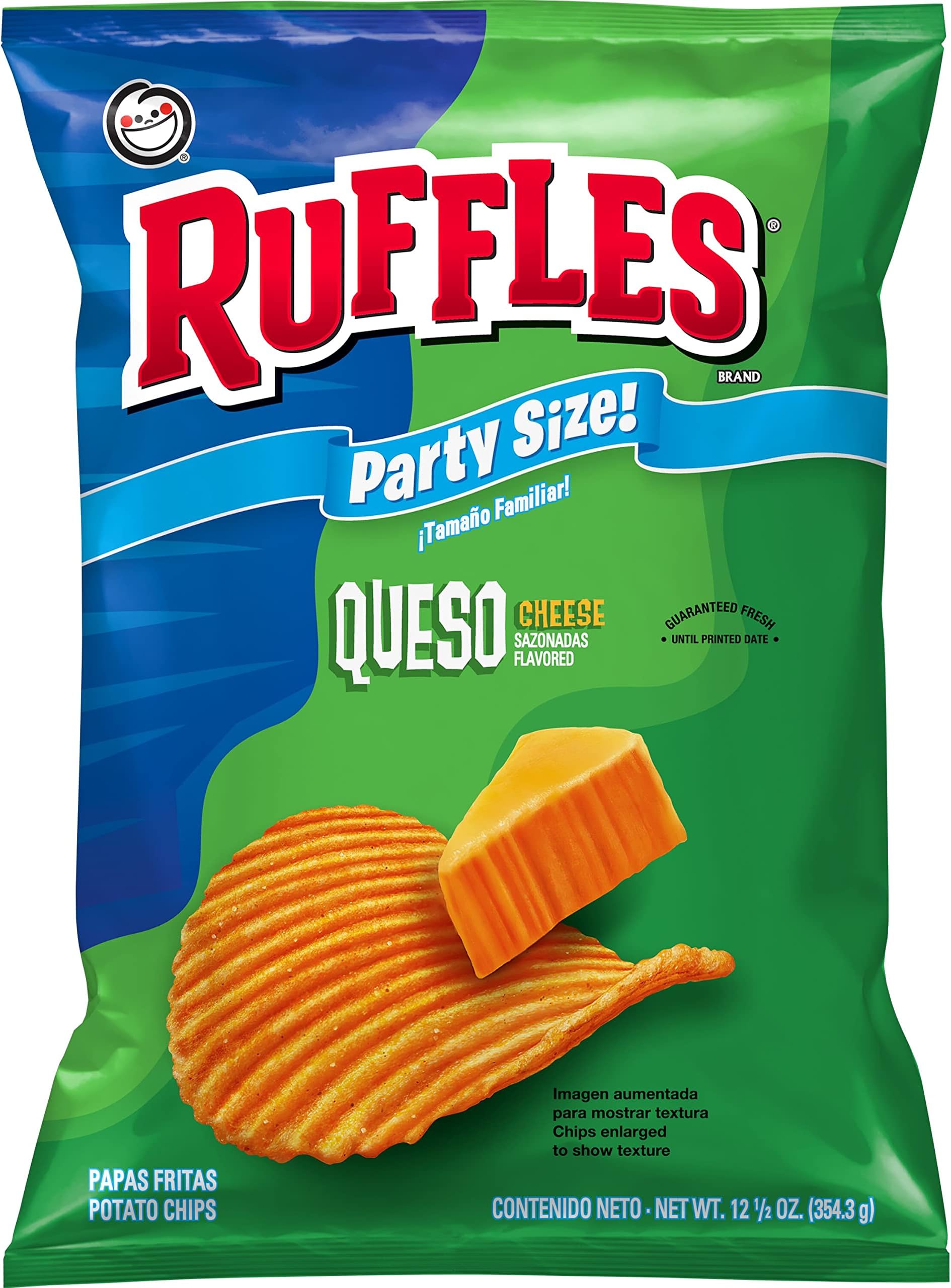 Amazon.com: Ruffles Queso Party Size, 12.5oz