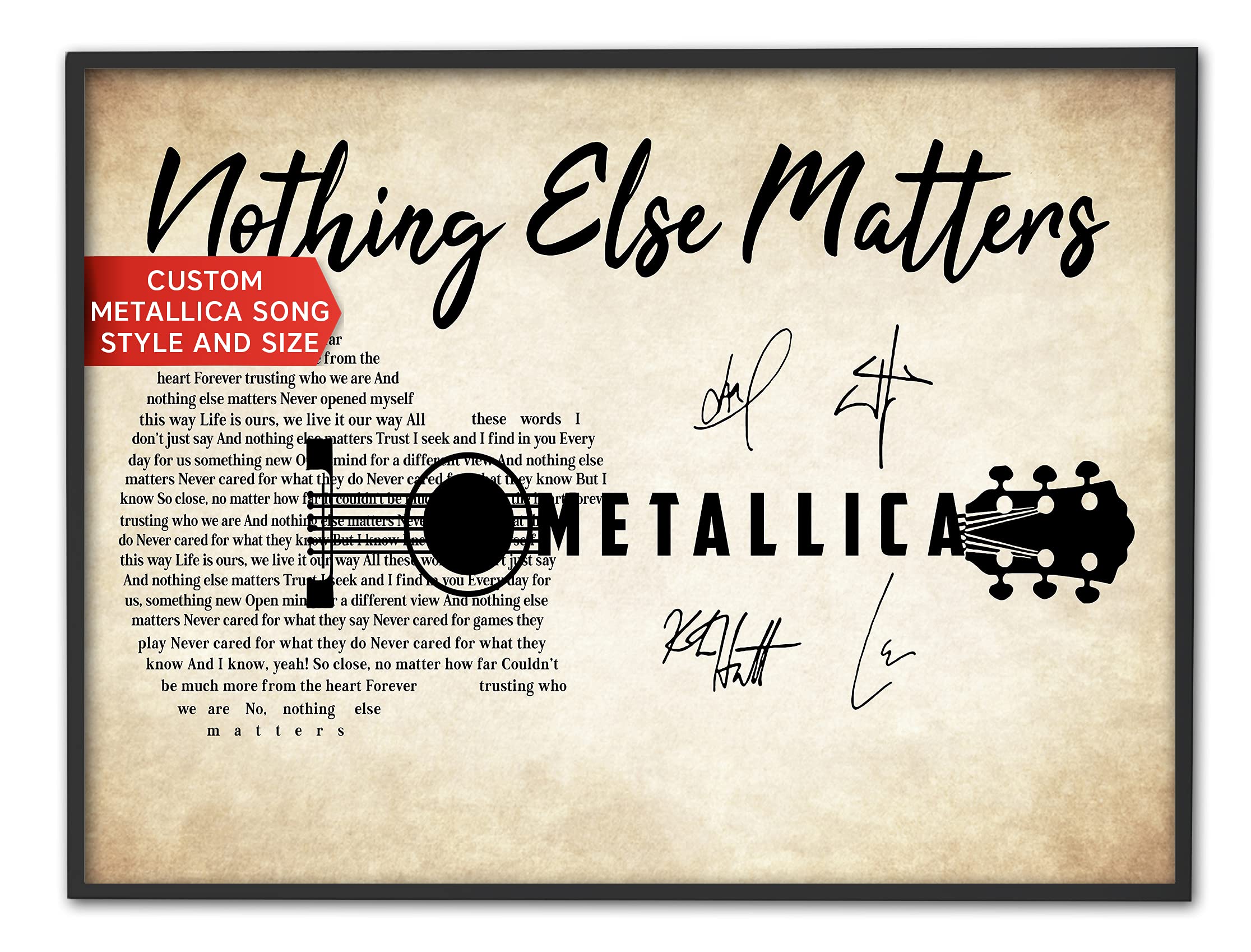 Nothing Else Matters Lyrics