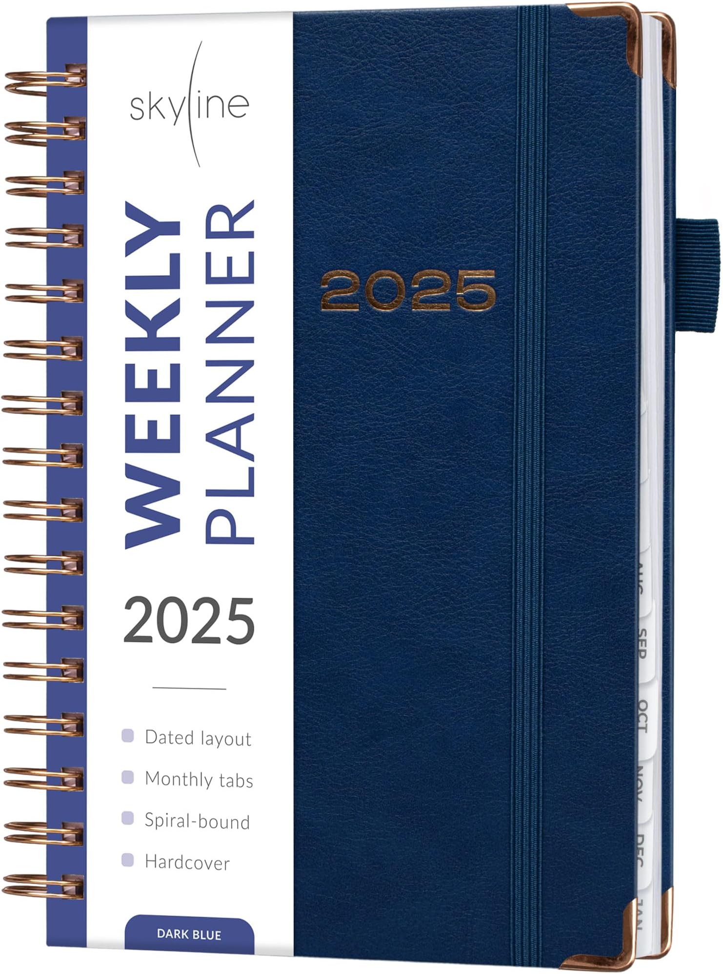 Amazon.com : Skyline Dated Weekly Planner with Tabs Jan 2025 - Jan 2026 ...