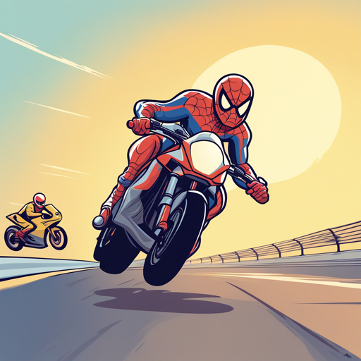 Superhero Motor Bike Racing Games For Kids - Spider Hero Motorcycle ...