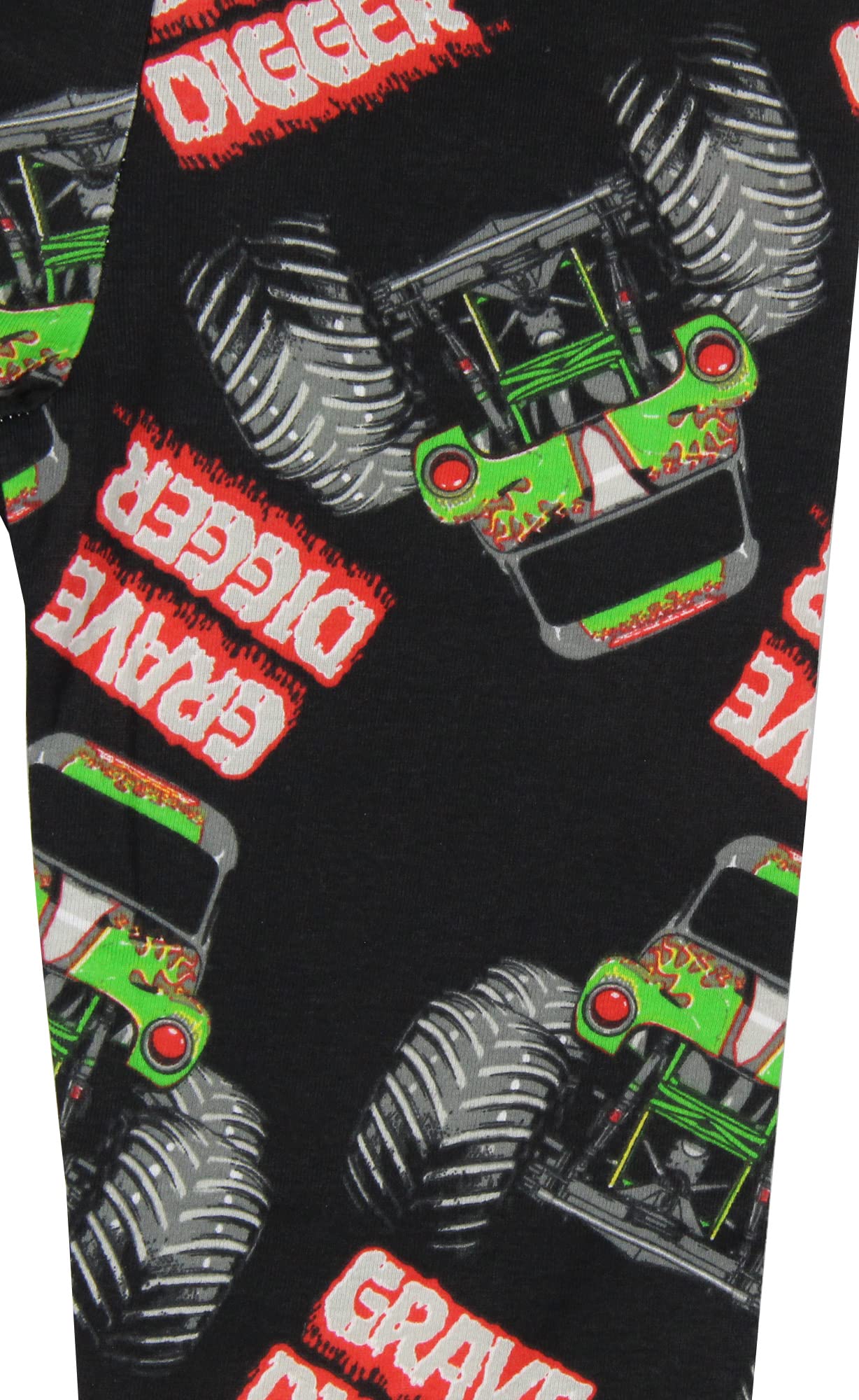 Snapklik.com : INTIMO Monster Jam Boys Truck Long Sleeve Grave Digger ...