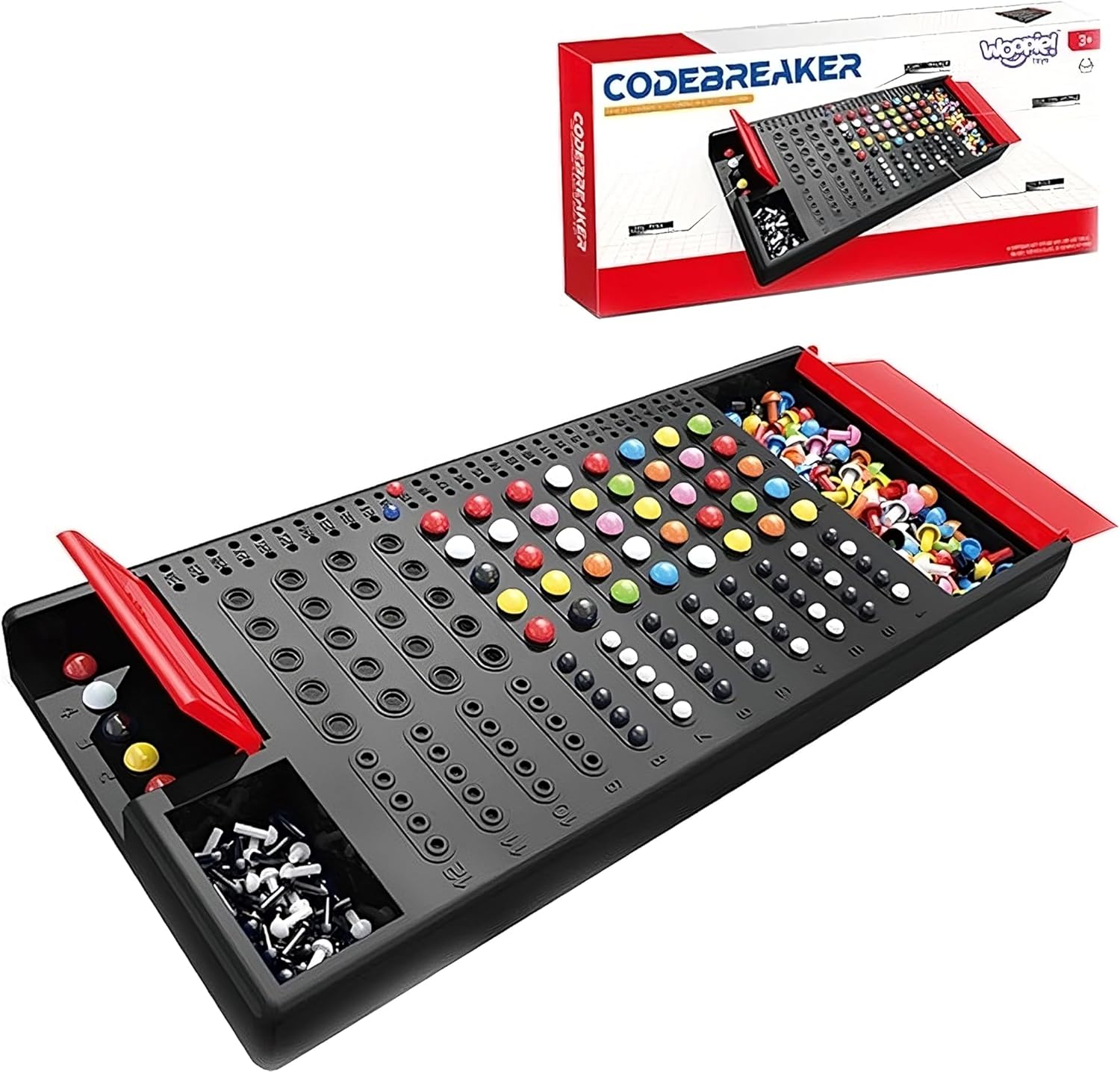 woopie! Code Breaker Board Game - Secret Code & Mastermind Puzzle Game ...