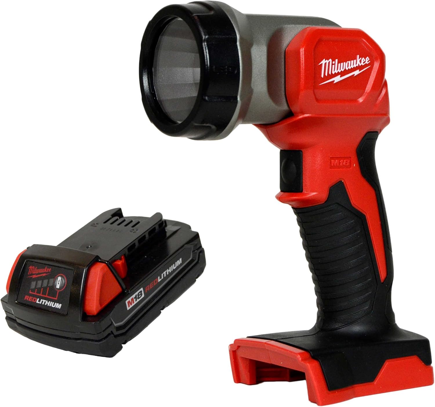 Amazon.com: Milwaukee 2735-20 18V Li-Ion Flashlight & (1) 48-11-1815 ...