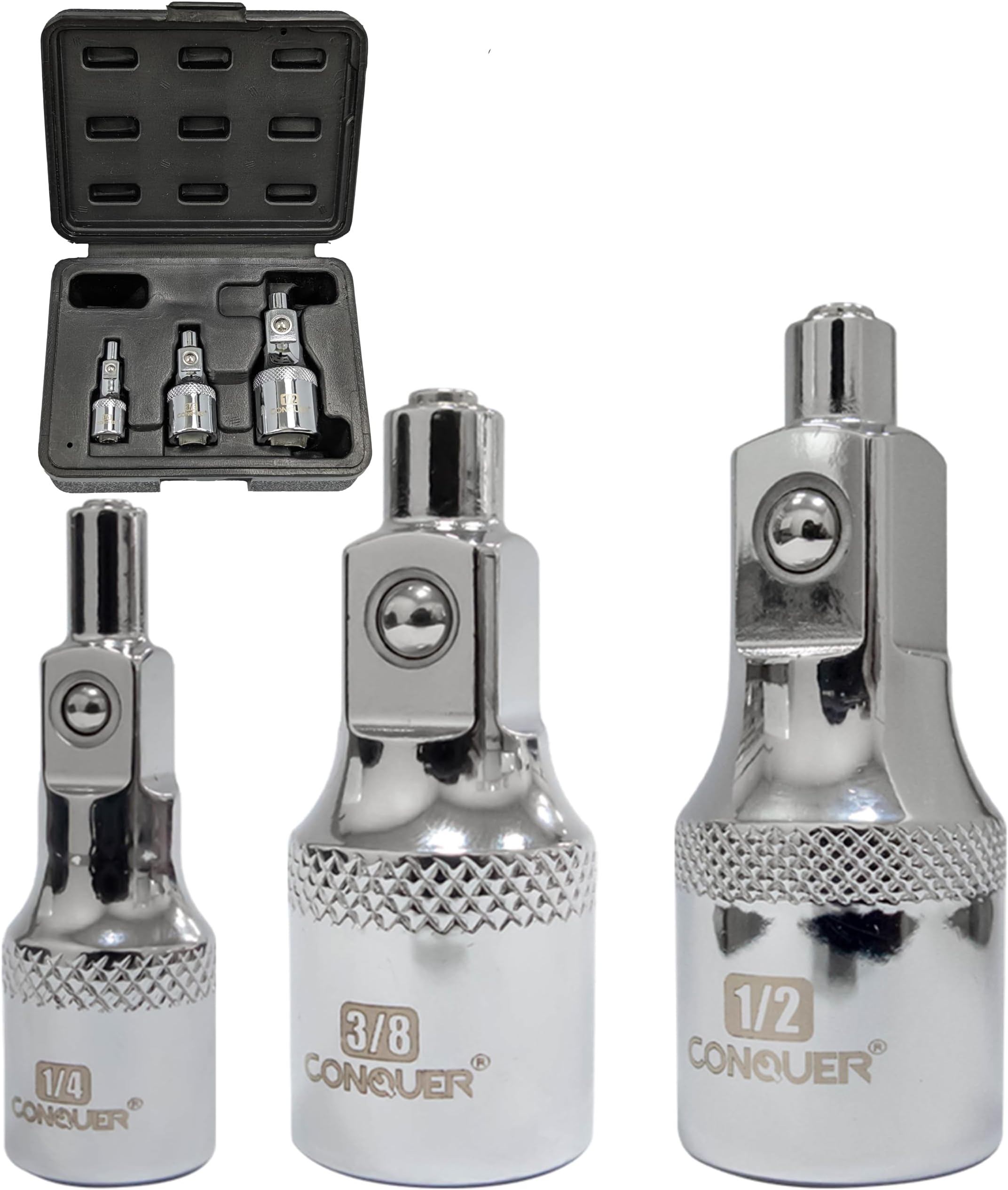 Amazon.com: AUPREX 21Pcs SAE and Metric Magnetic Socket Insert Adapter ...