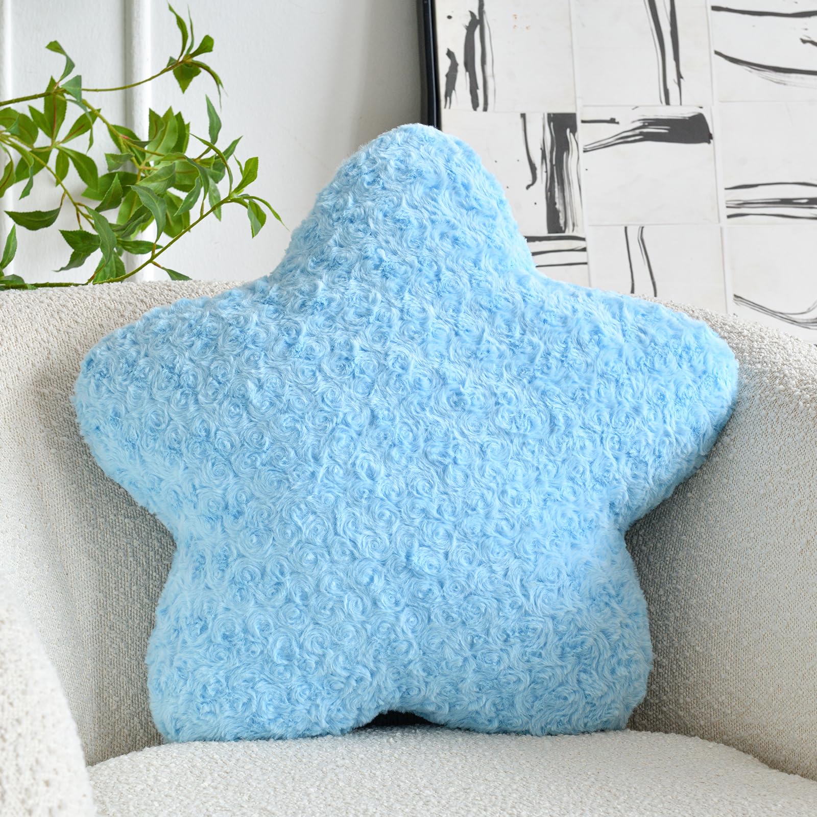 Amazon.com: ZCNYCLAM Star Pillow, 19.7" Star Shaped Plush Pillow for ...