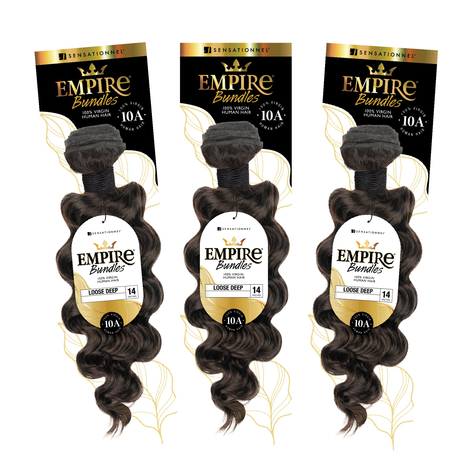 Amazon.com : Sensationnel Empire Bundle weave hair - human hair ...