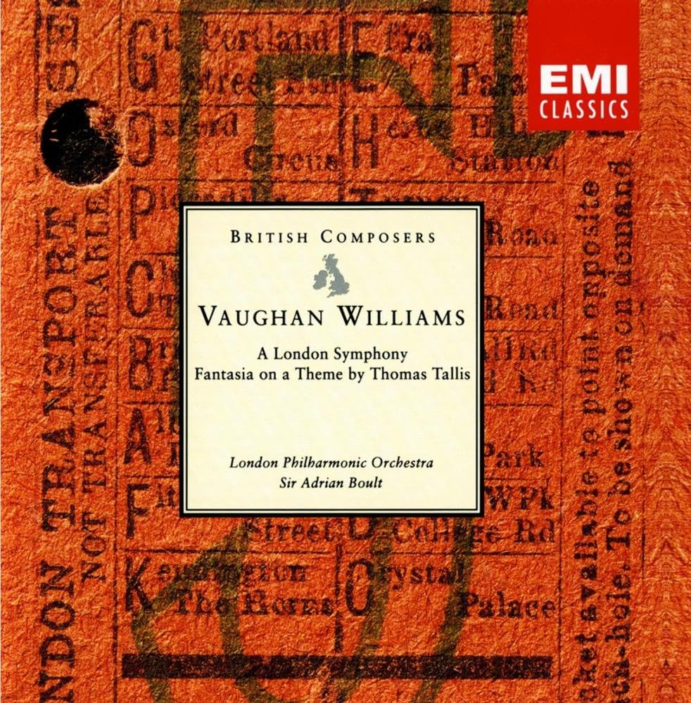 Amazon.co.jp: Vaughan Williams : A London Symphony etc.: ミュージック