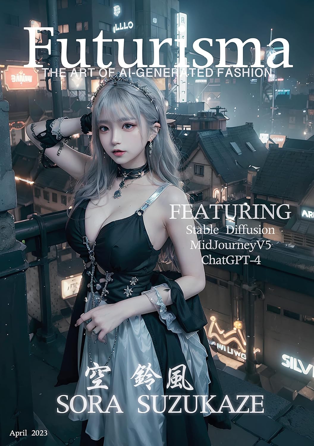 Futurisma: The Art of AI-Generated Fashion Featuring Sora Suzukaze - Created with Stable ...