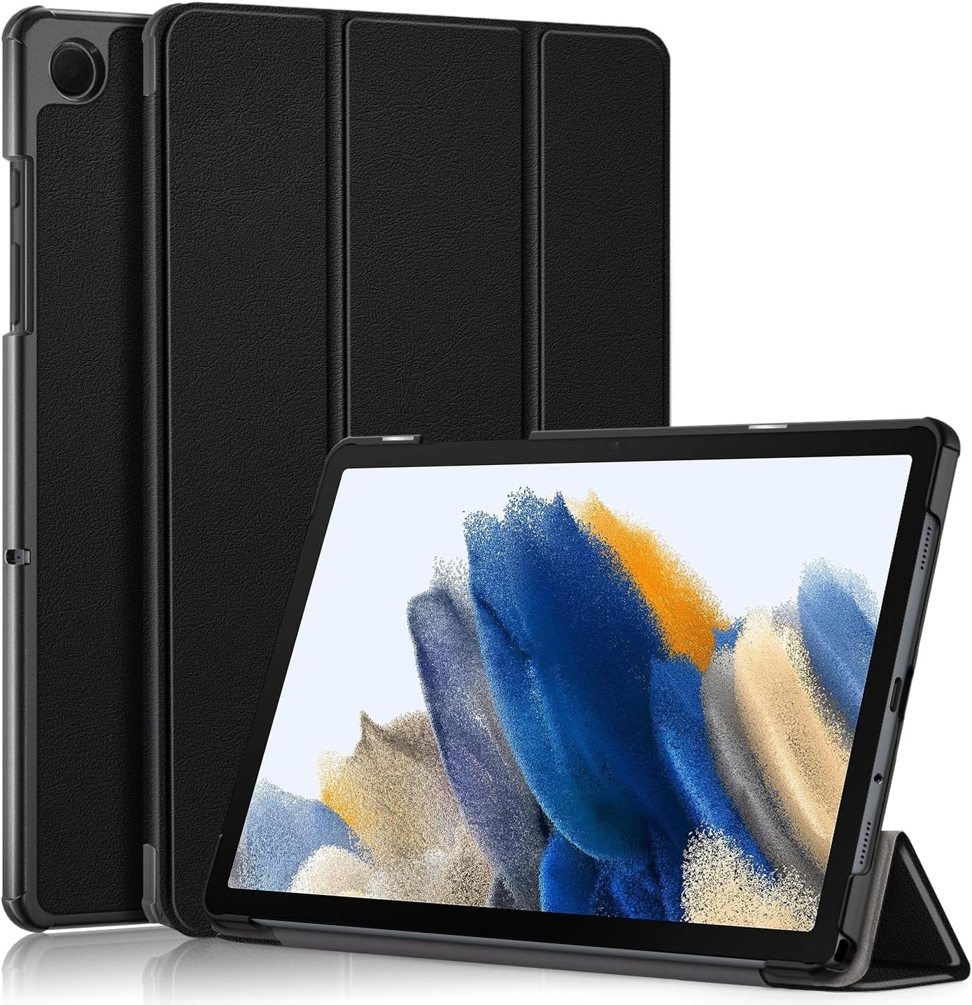 Amazon.com: Gylint Case for Samsung Galaxy Tab A9+ 2023, Folding Folio Ultra-Thin PU Leather ...
