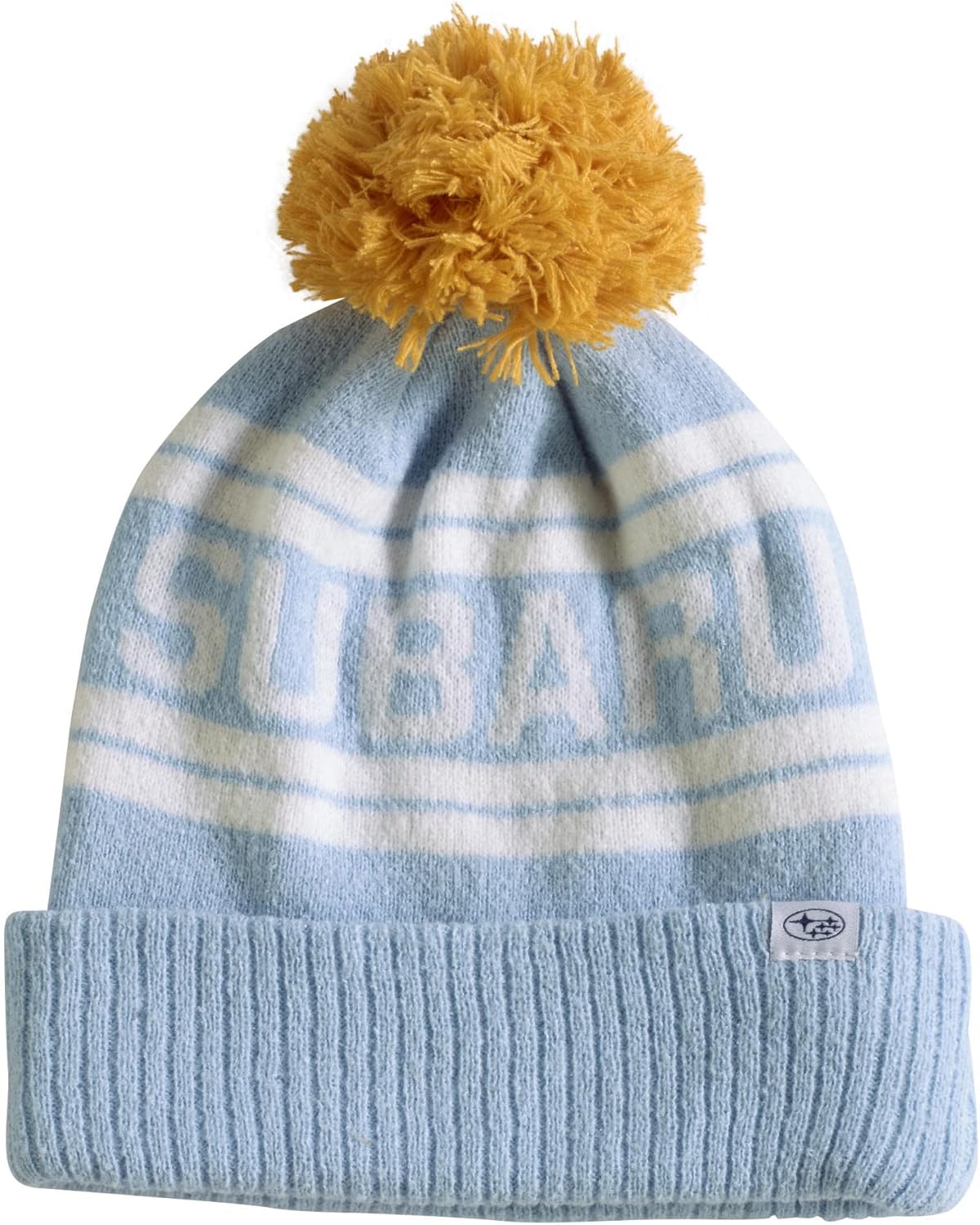 Amazon.com: Subaru Logo Youth Yellow Pom Beanie Cap Hat Ascent Forester ...