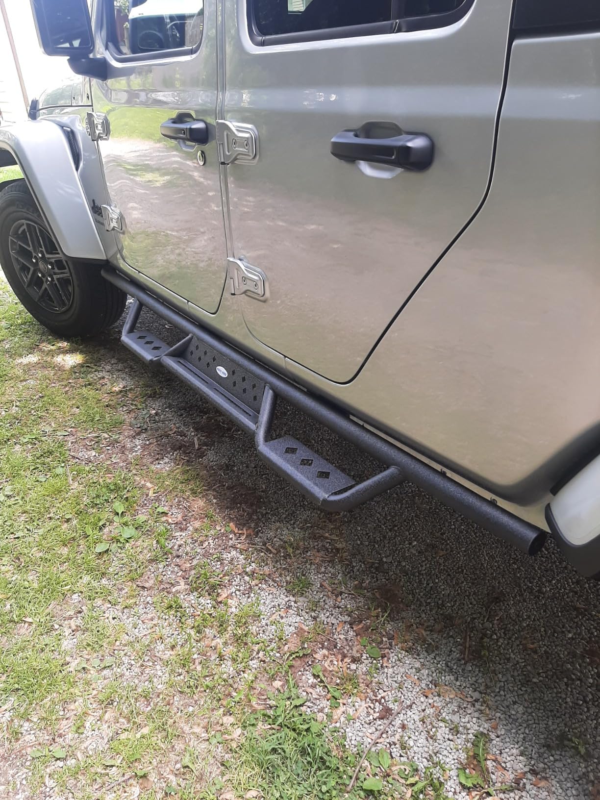 $42/mo - Finance Hooke Road Gladiator 6.9" Drop Down Side Step Bars ...