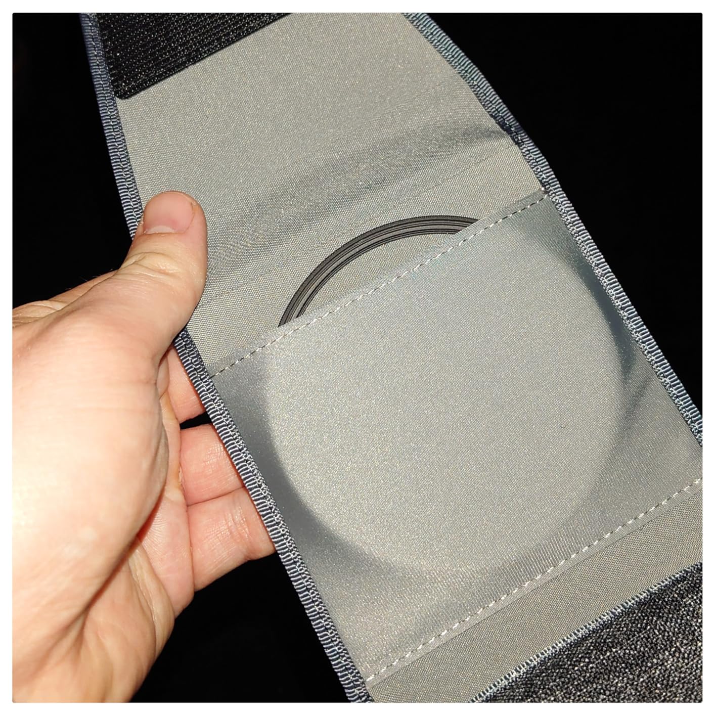 K&F Concept Optics Lens Filter Case, Holds 3 Filters Up to 82mm, Water ...