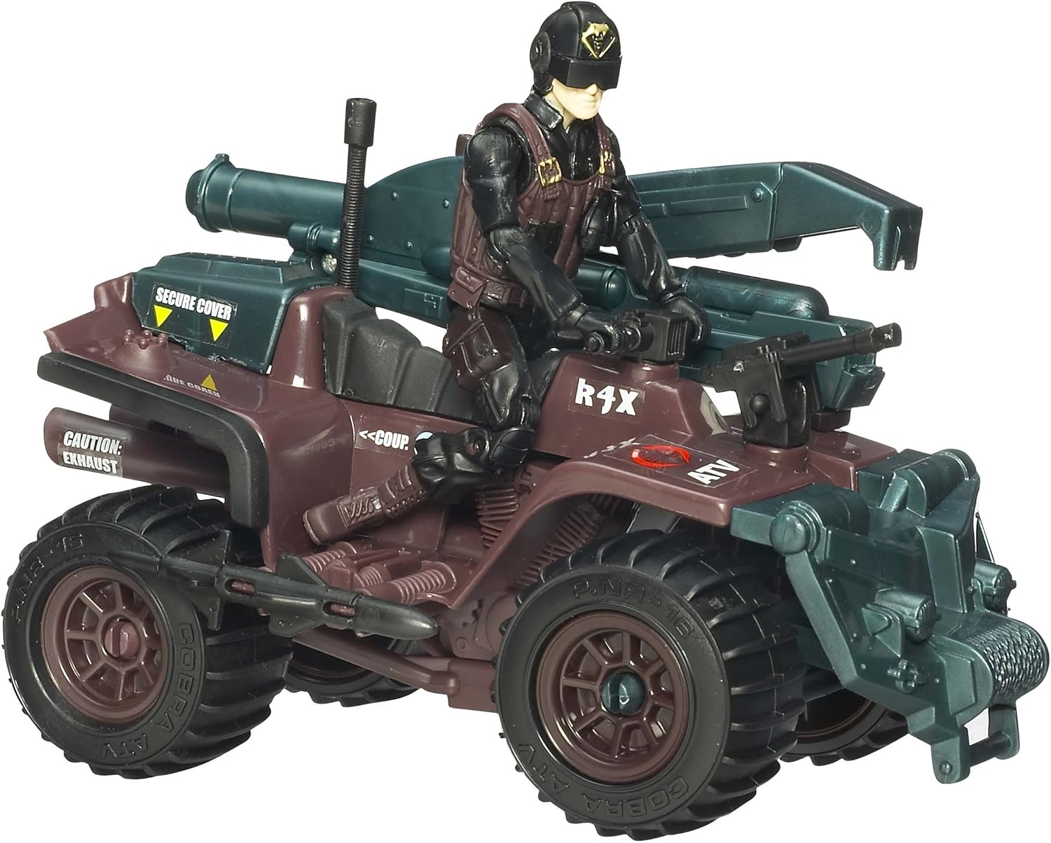 Amazon.com: GI Joe Movie Alpha Cobra ATV with Scrap Iron : Toys & Games