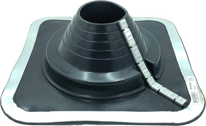 Dektite Metal Roof Pipe Flashing Boots Kit - Comes with Free Screws ...